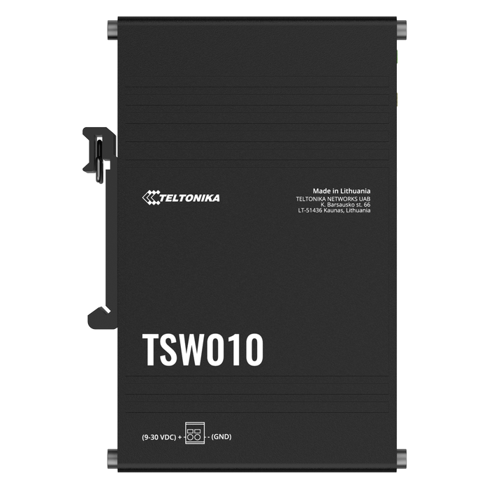 Teltonika průmyslový neřízený switch, 5x ETH port, 10/100 Mbps, auto ...